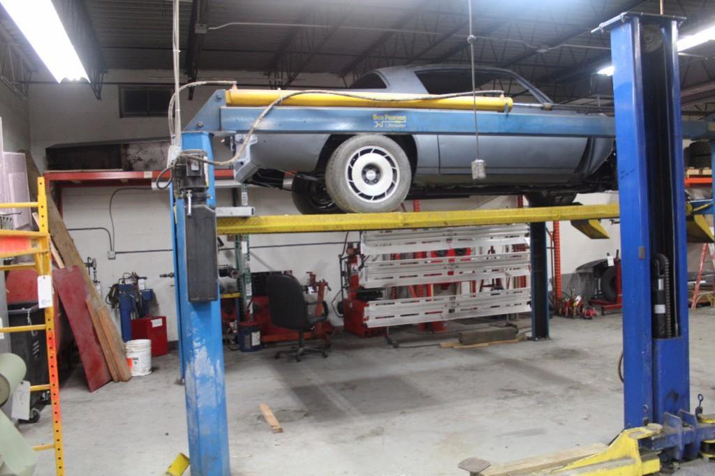 Ben Pearson Lift Master 9000 LBS 4 post auto lift 14' 8" × 9'1" 230v ...