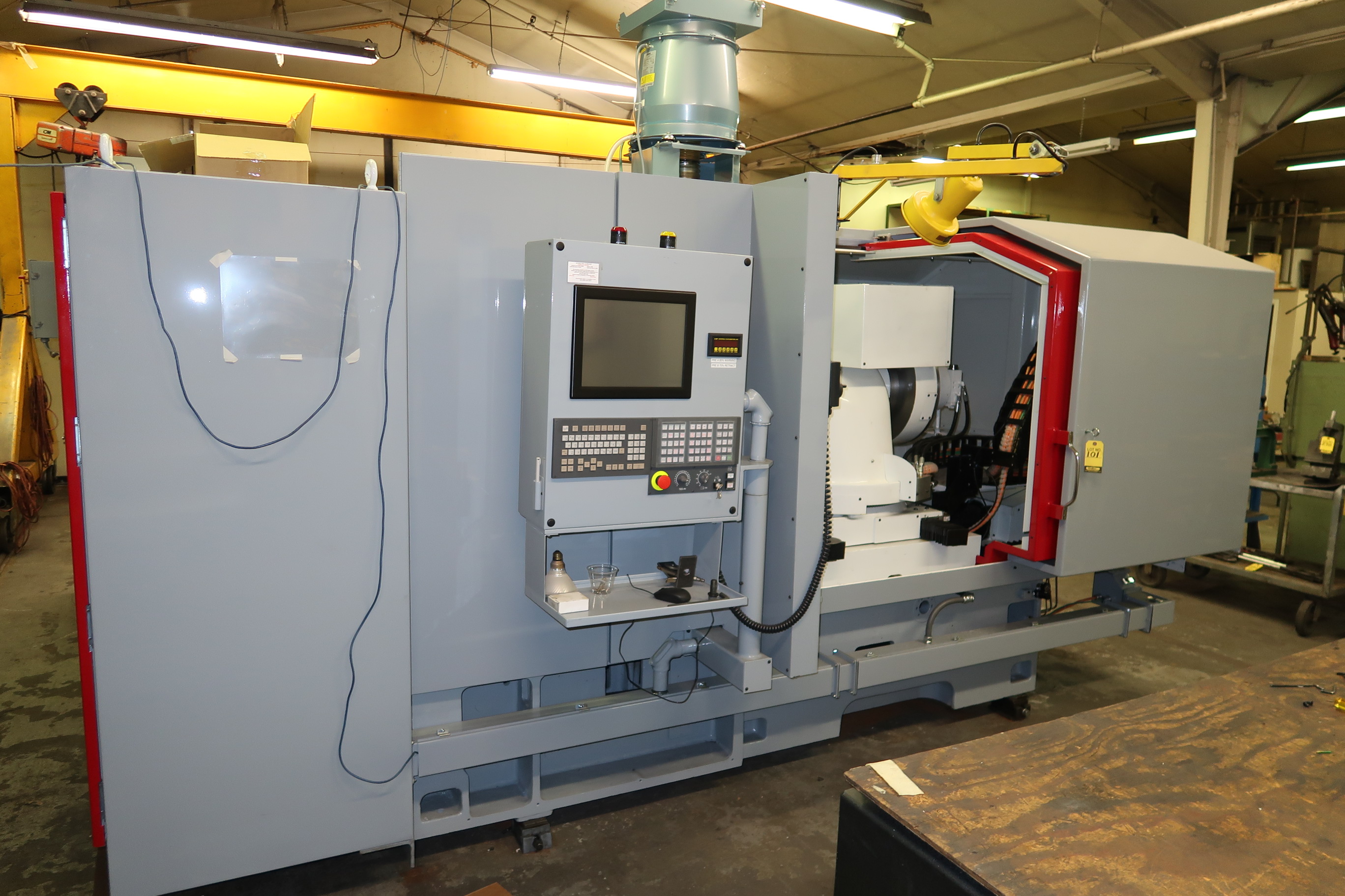 GLEASON No. 19 CURVIC COUPLING GRINDER, REMANUFACTURED/CNC RETROFITTED ...