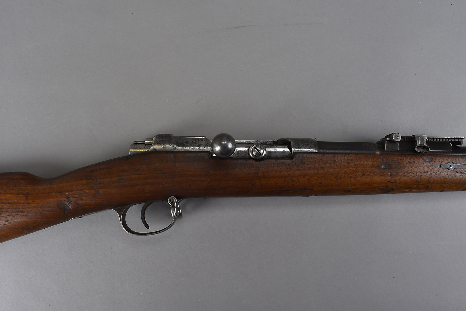 A 19th century Mauser Service bolt action rifle, model 71/84, dated ...