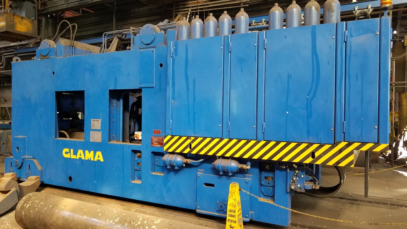 Glama Model GSM-250/500 WP Rail Bound Type Forging Manipulator, Serial ...