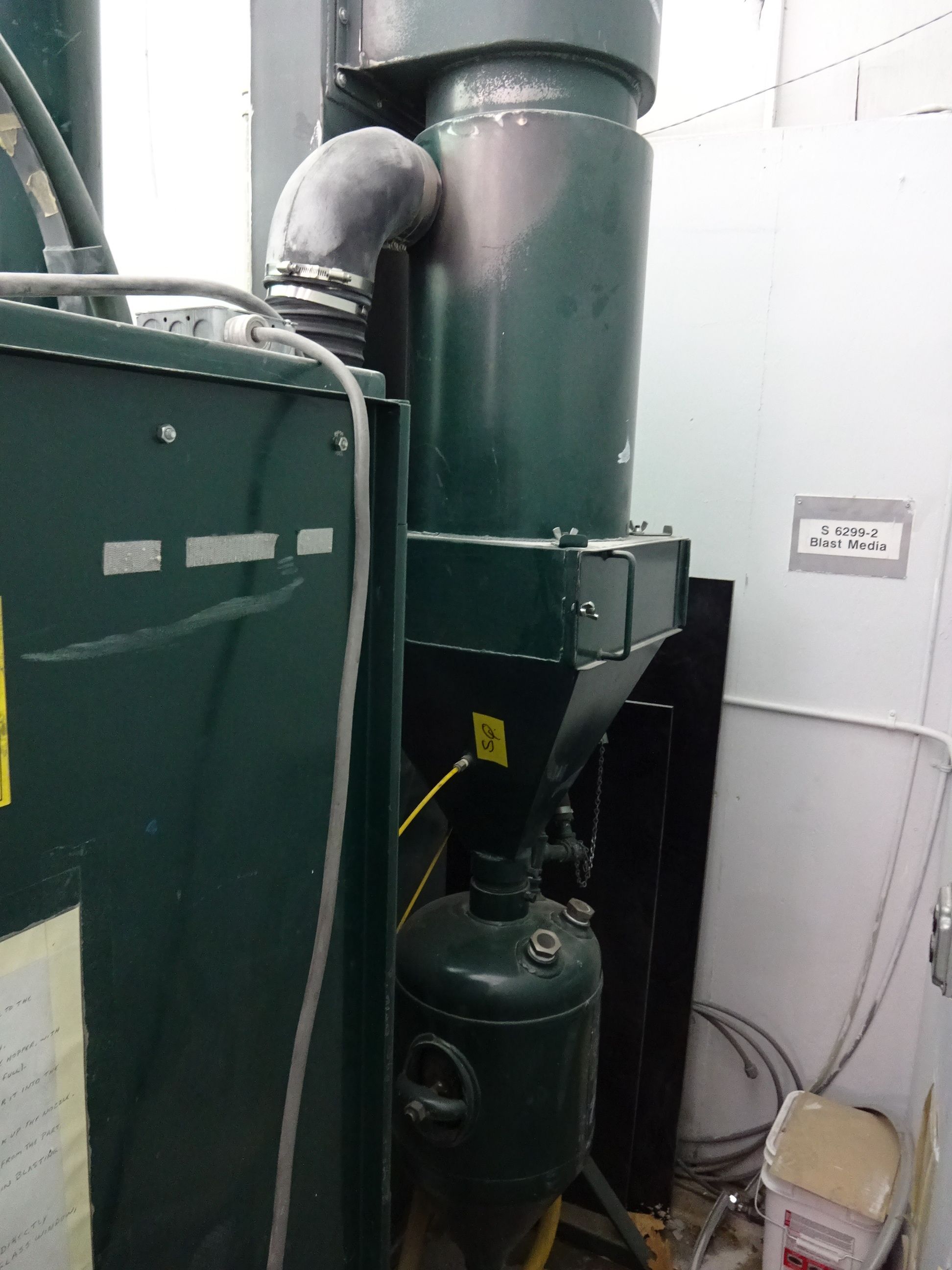 36" X 48" MAXI-BLAST MODEL MB4836PDH-DC200 PLASTIC BLAST MEDIA CLEANING ...