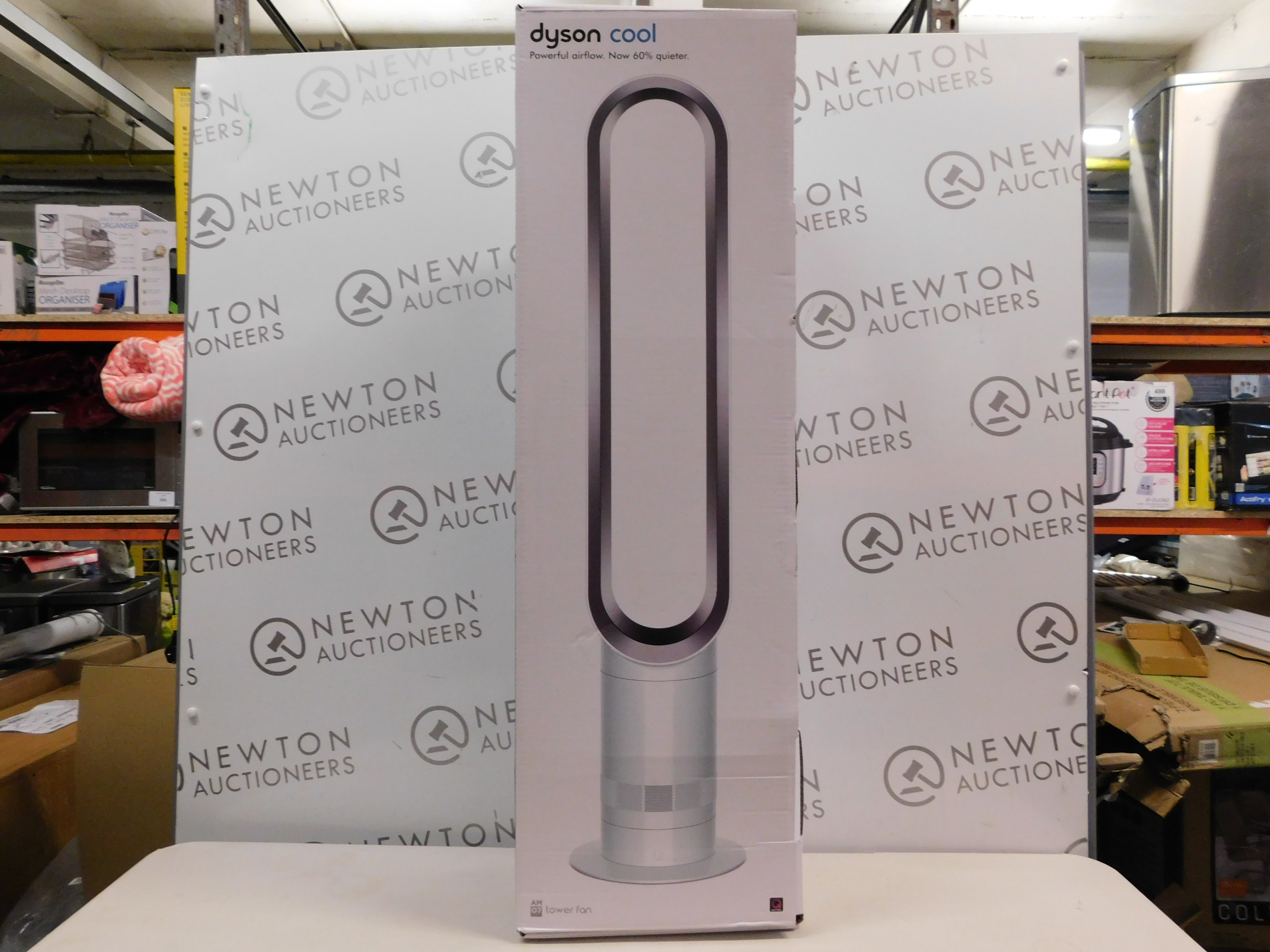 1 BOXED DYSON AM07 AIR MULTIPLIER TOWER FAN WITH REMOTE CONTROL RRP £399.99