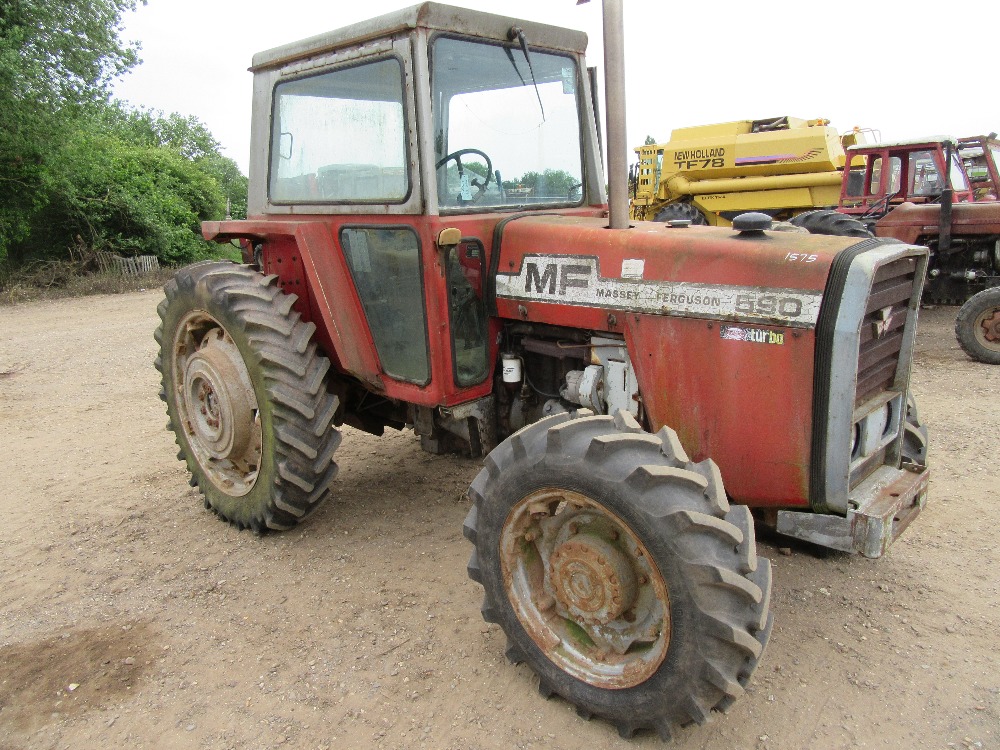 Massey Ferguson 590 4wd Turbo Tractor