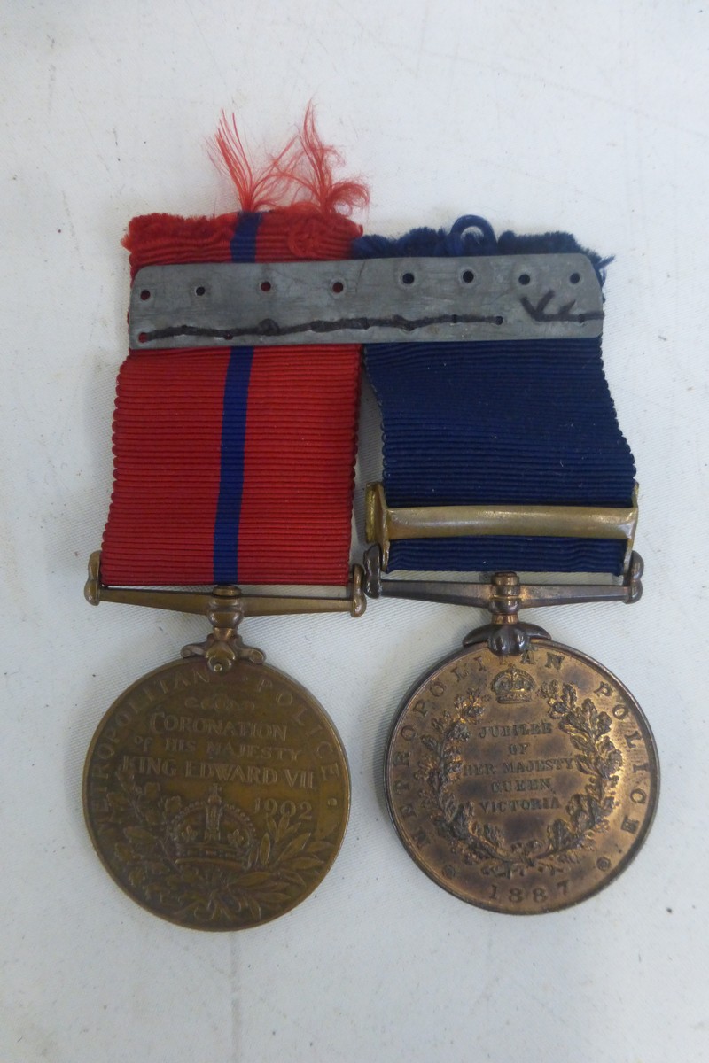 A Metropolitan Police Queen Victoria Jubilee medal, 1887 presented to ...