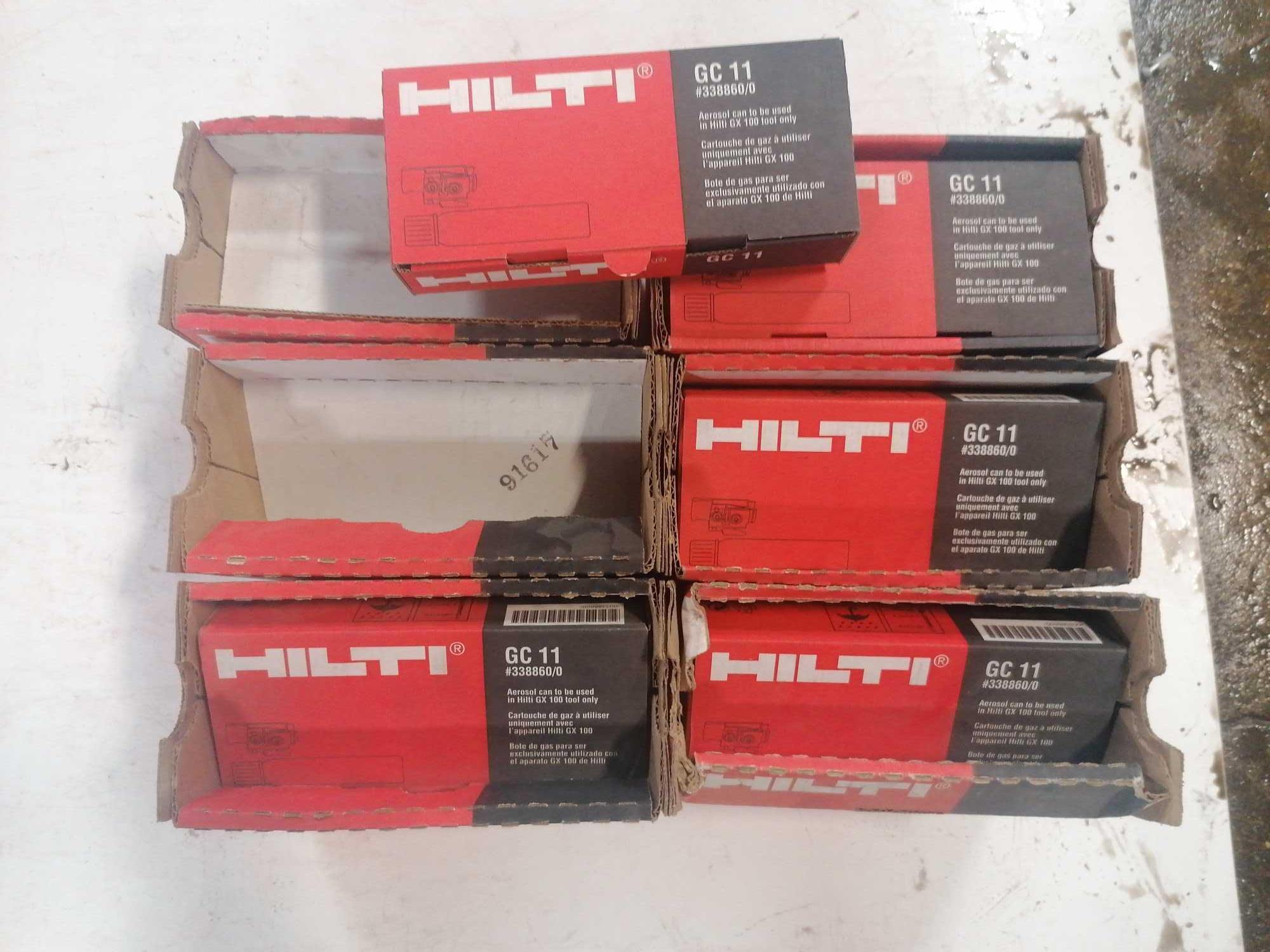 Hilti 1000 x ZF 20 THP, Hilti 100 X-ZF 14THP, Hilti GC 22 for GX 120 ...
