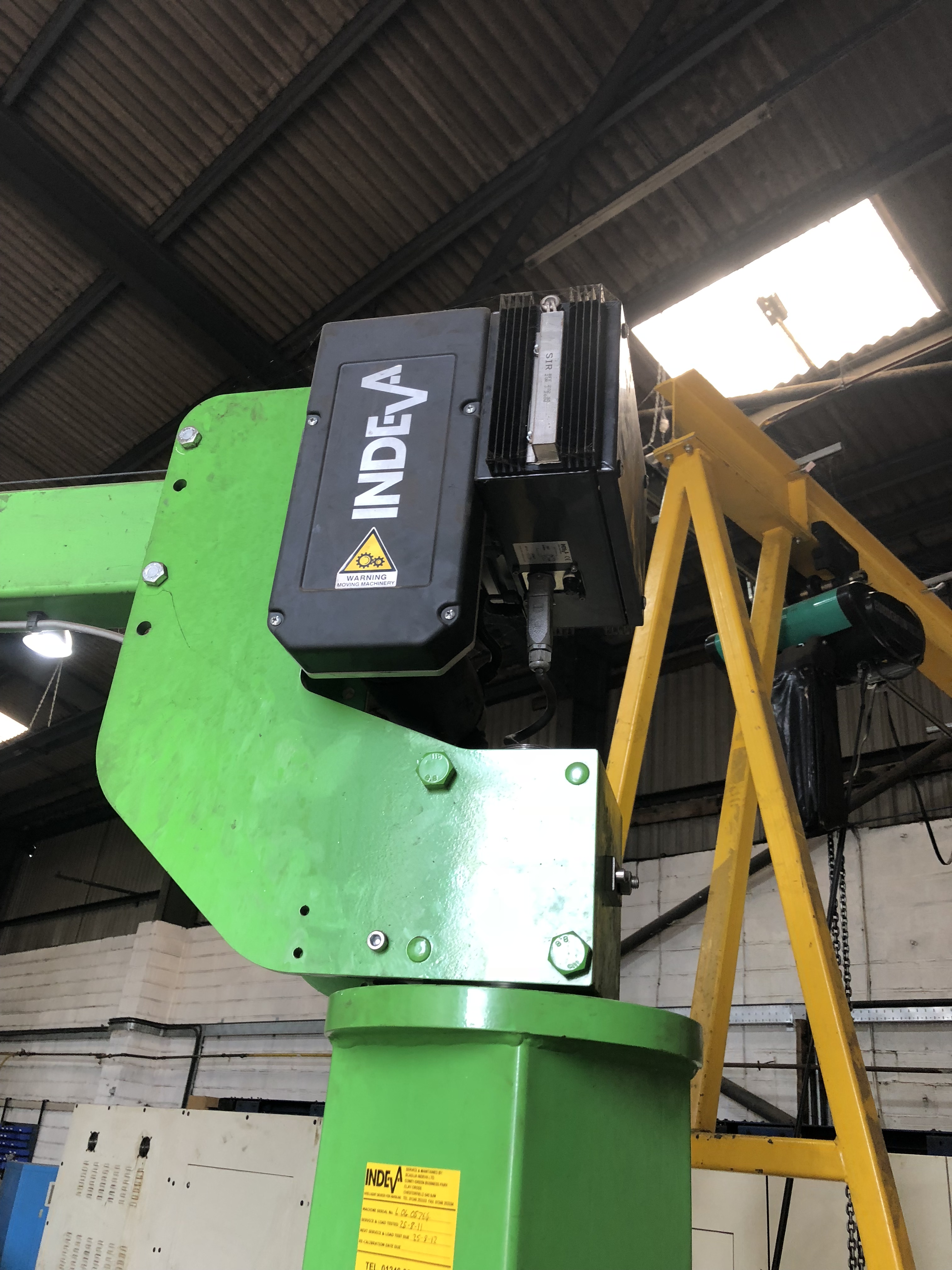 Indeva Liftronic Easy SWL160kg Radial Arm Crane (lift attachment not ...