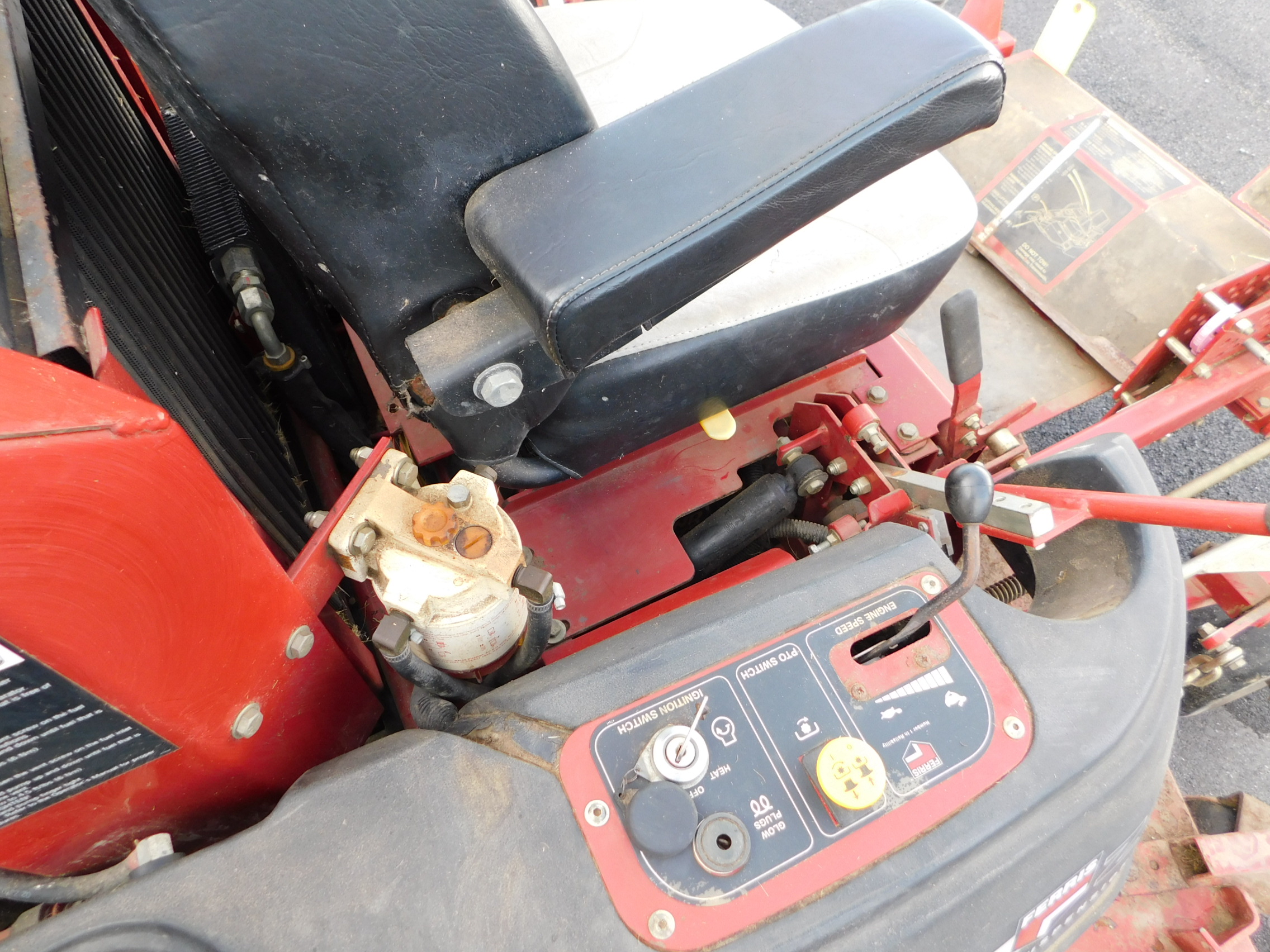 Ferris Model IS-5000 Zero Turn Mower, SN , Caterpillar Diesel Engine, 6 ...