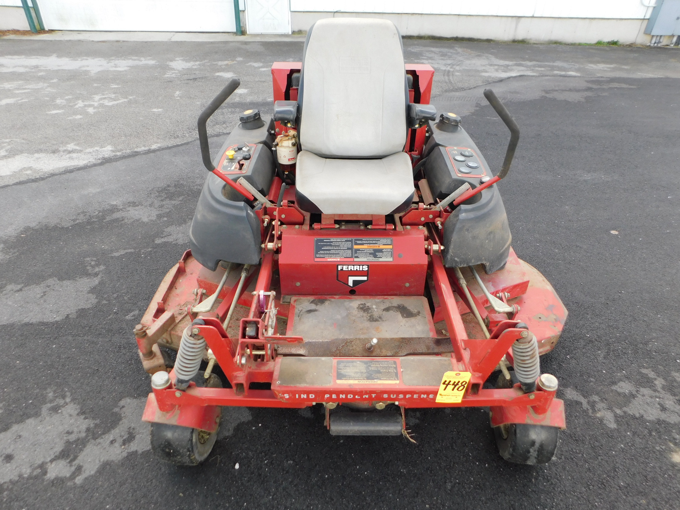 Ferris Model IS-5000 Zero Turn Mower, SN , Caterpillar Diesel Engine, 6 ...