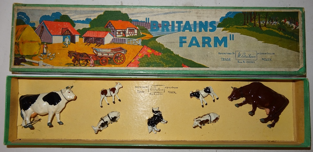 * Britains Model Farm set 125F (E, box G) 1953 (7)