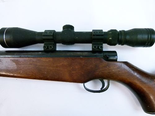 Webley Tracker .22 air-rifle, side lever cocking, tap loading, with its ...