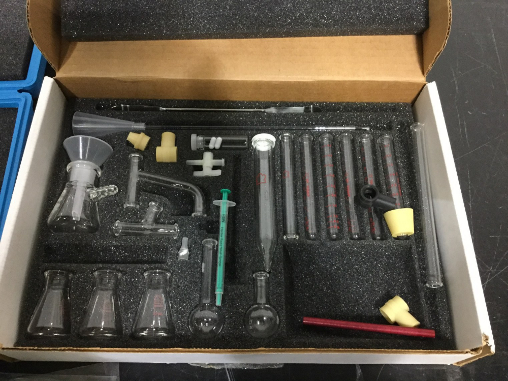 Lot of Microscale Organic Laboratory Glassware, Lot of Microscale ...