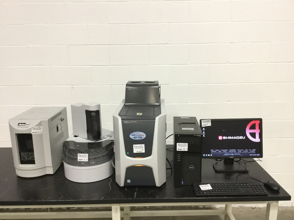Shimadzu TOC-L Series Total Organic Carbon Analyzer, SN: H57415200637 ...