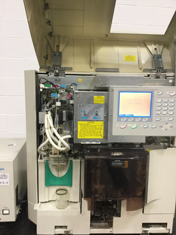 Sysmex XE-2100 Automated Hematology System, SN: A2387, Electrical: 117V ...