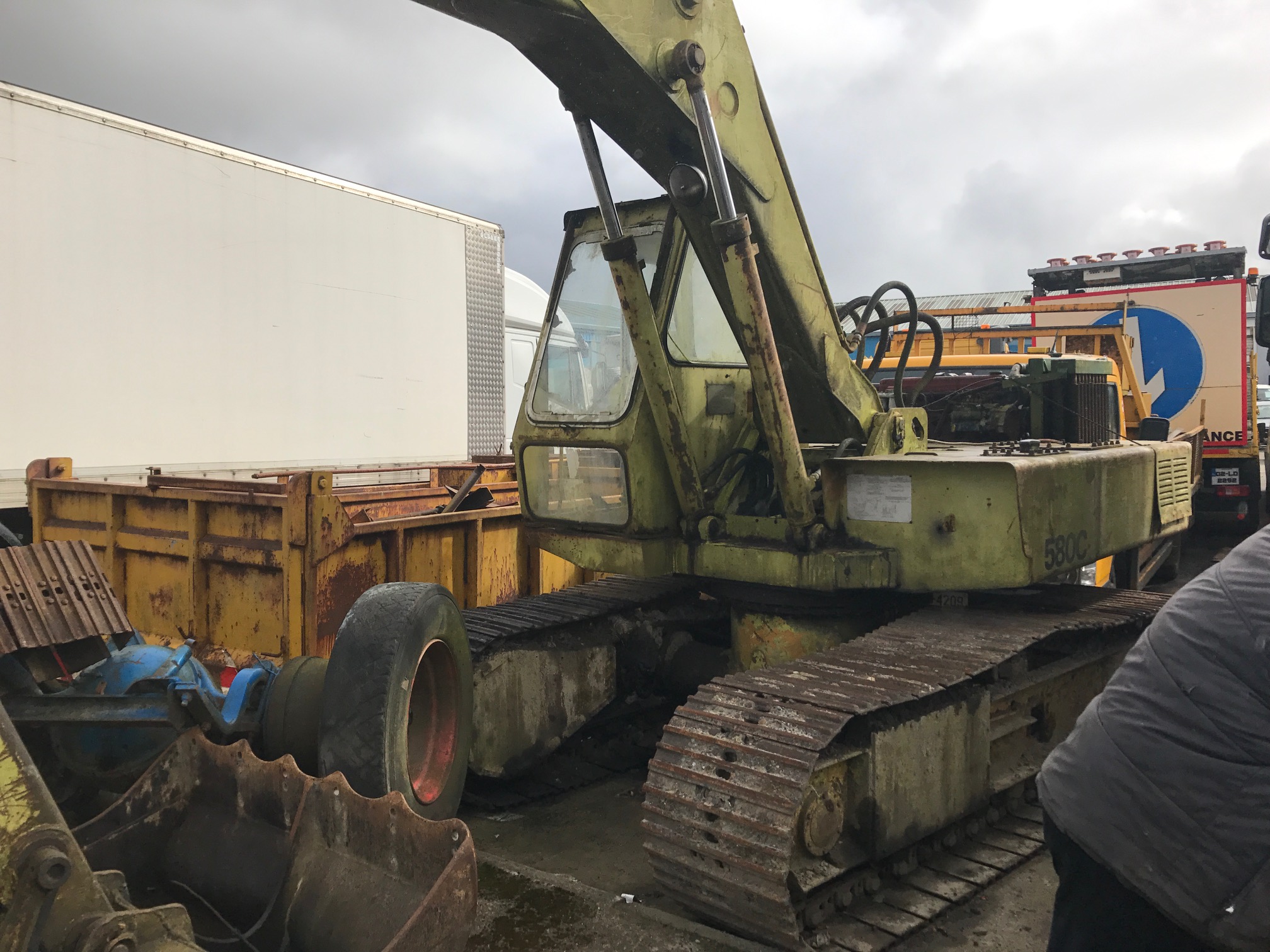 Hymac 580C Excavator Running & Driving, Located in naas, Co. Kildare ...