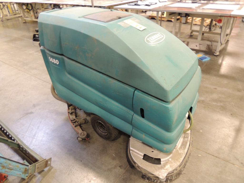 Tennant Model 5680 Floor Scrubber, with Charger