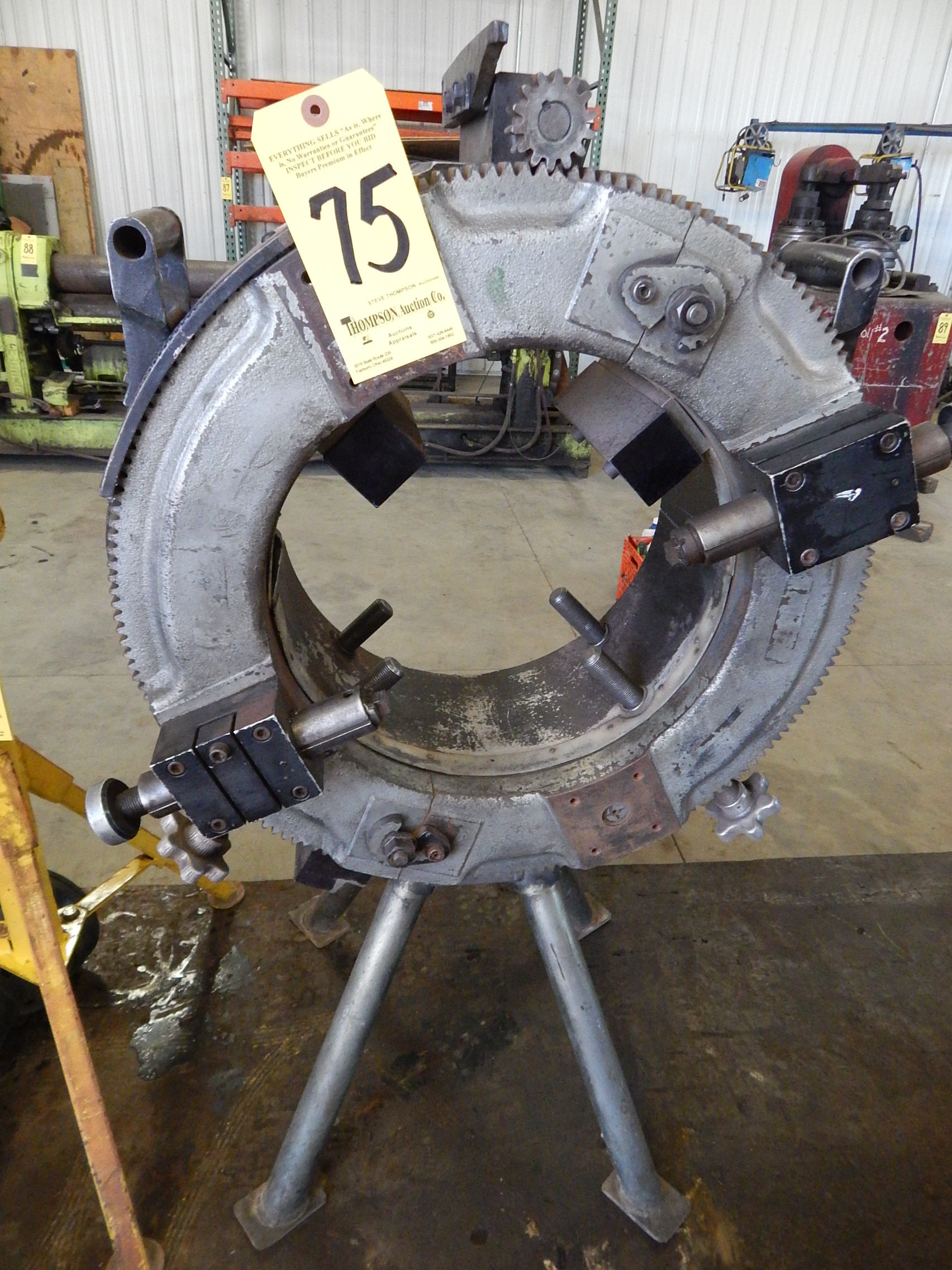 Victaulic Model VG 412 Orbital Cut Pipe Grooving Tool, SN W1203, 4" -12"