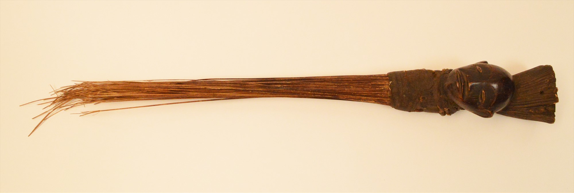 Two African brushes, Democratic Republic of the Congo, both with ...