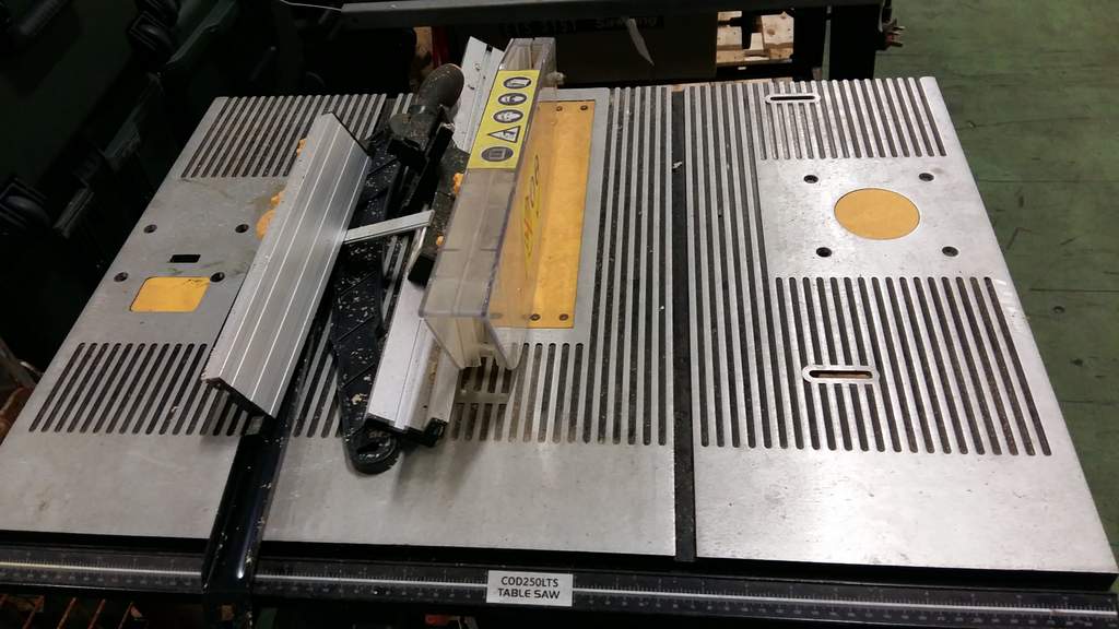 MAC allister table saw 1500w - COD250LTS - 240v