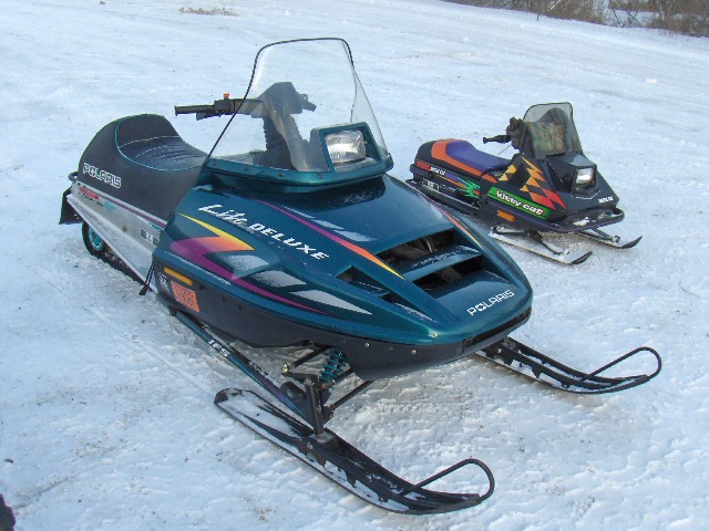 1998 POLARIS 340 INDY LITE DEL 3366861 snowmobile, owner started at ...