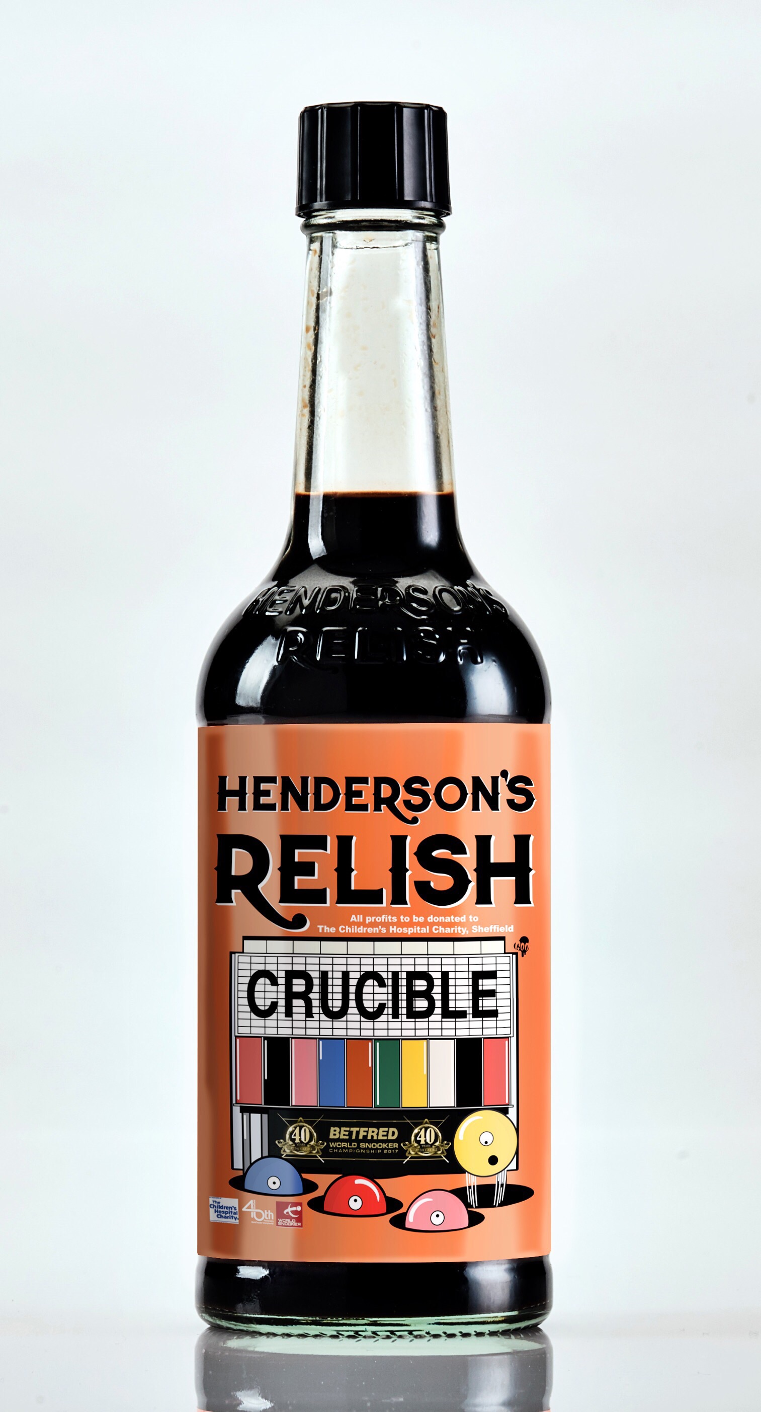 Limited Edition Bottle of Henderson's Relish Signed by Dennis Taylor ...