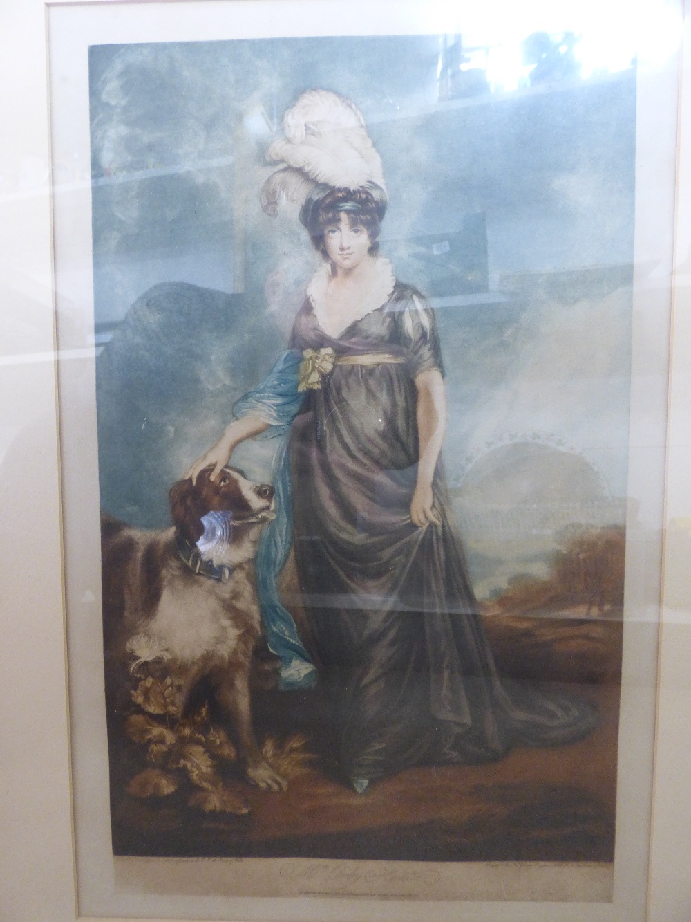 3 VICTORIAN STYLE PRINTS 58.5 CM