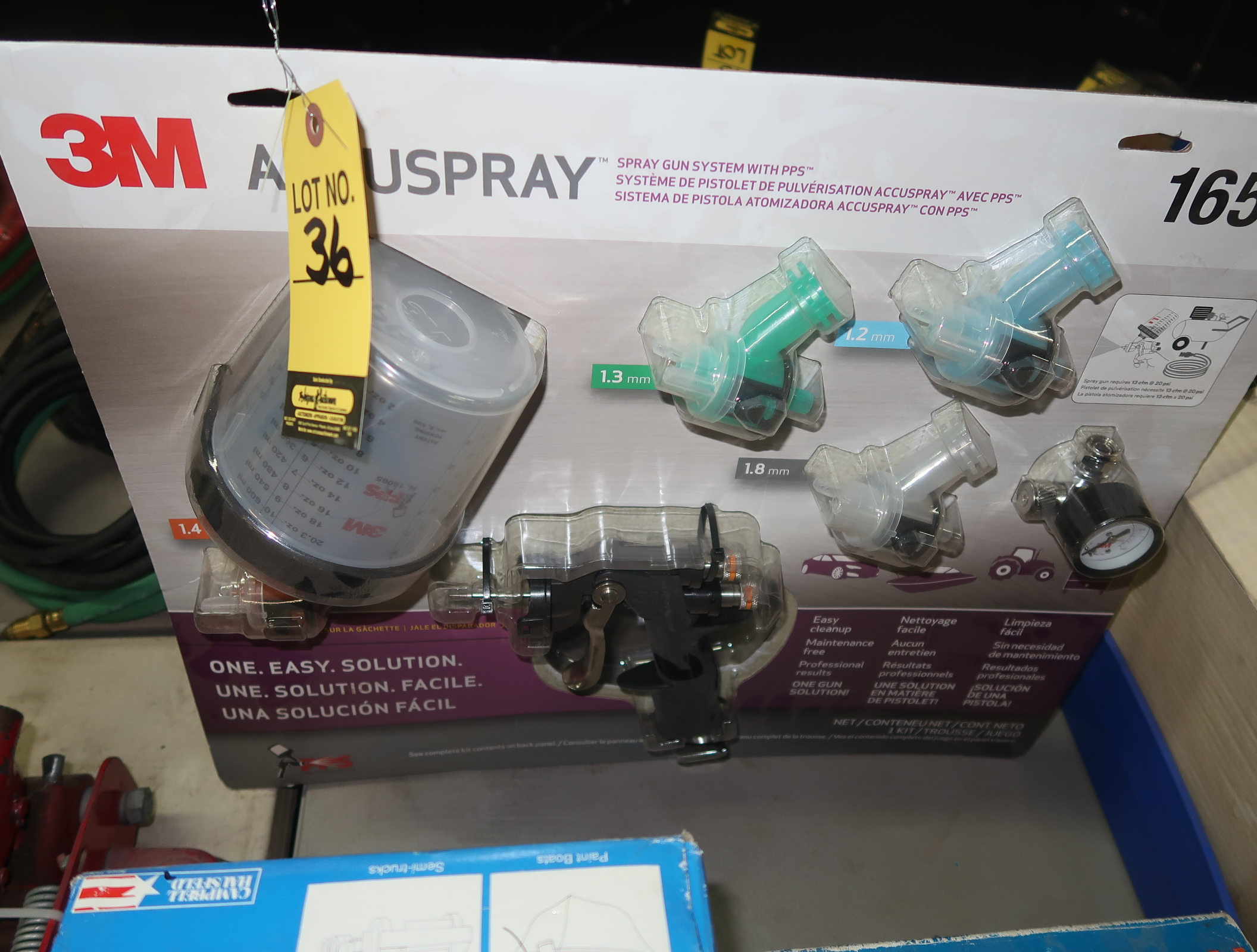 3M ACCUSPRAY PAINT GUN SET
