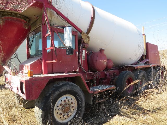 1990 Terex Advance Mixer system, Front discharge cement truck, vin ...