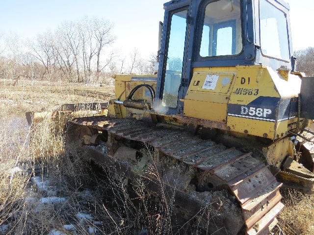 1993 Komatsu D58-1 dozer. Resent tracks, rails. Six way blade. S/N ...