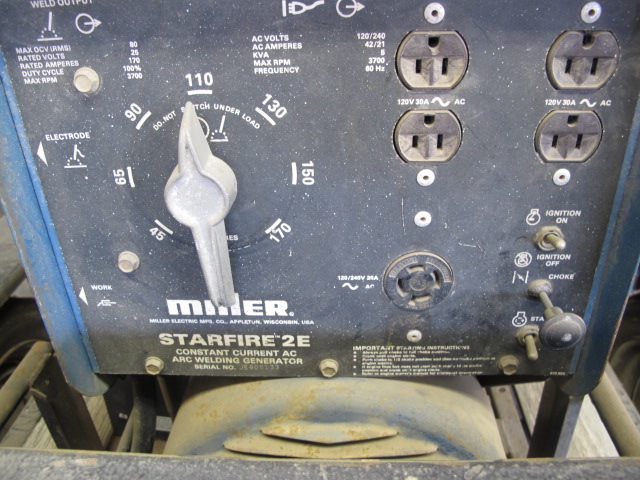 Miller Starfire 2E Towable Gas Powered Welder / Generator