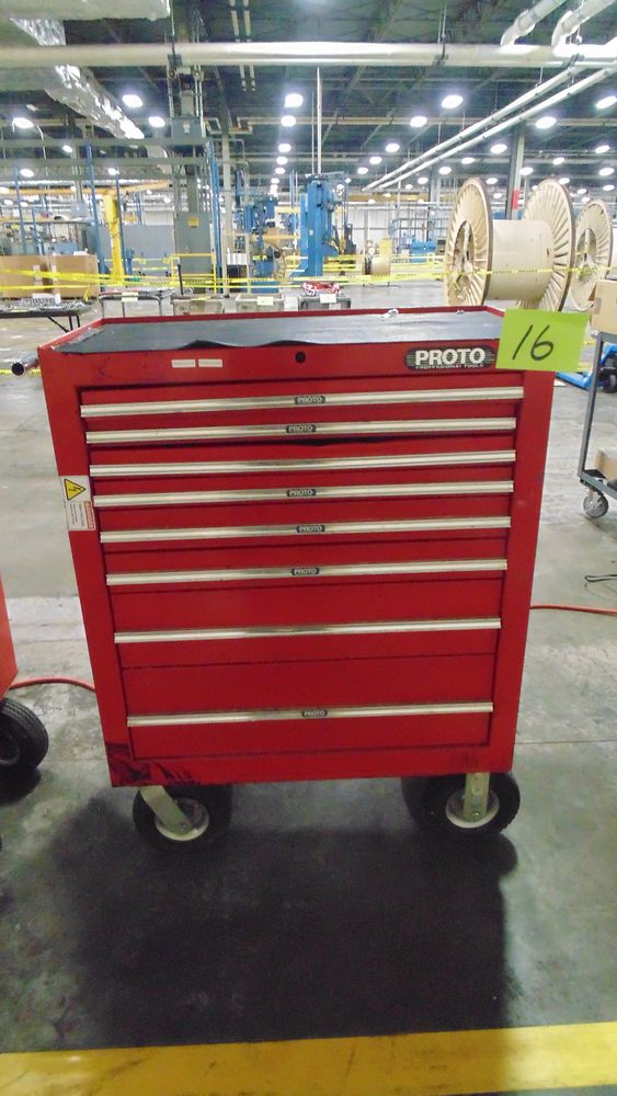 PROTO , TOOL CHEST 8-DRAWER ROLLING CHEST
