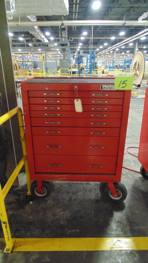 PROTO , TOOL CHEST 8-DRAWER ROLLING CHEST