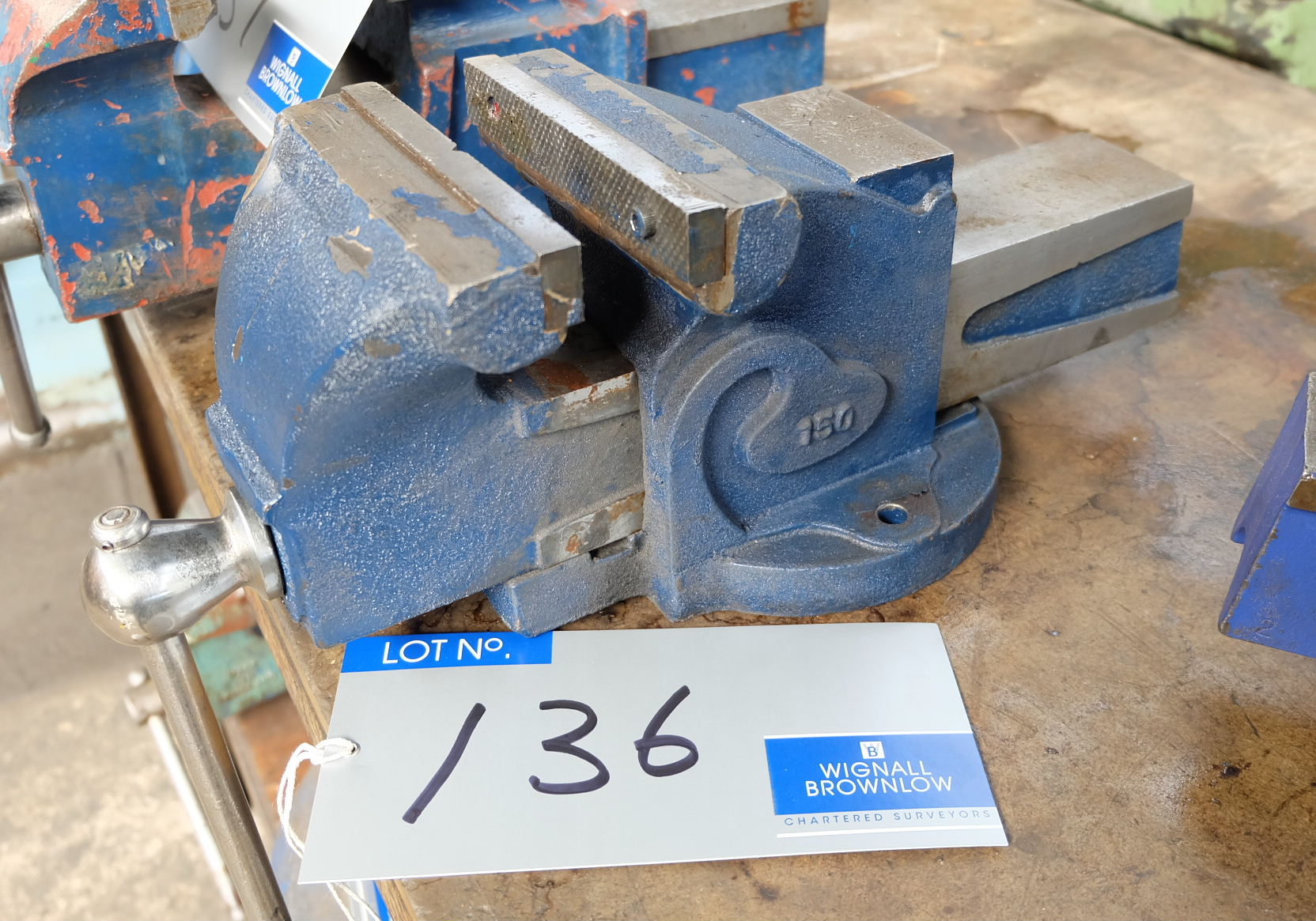 A 150mm Engineers Vice.