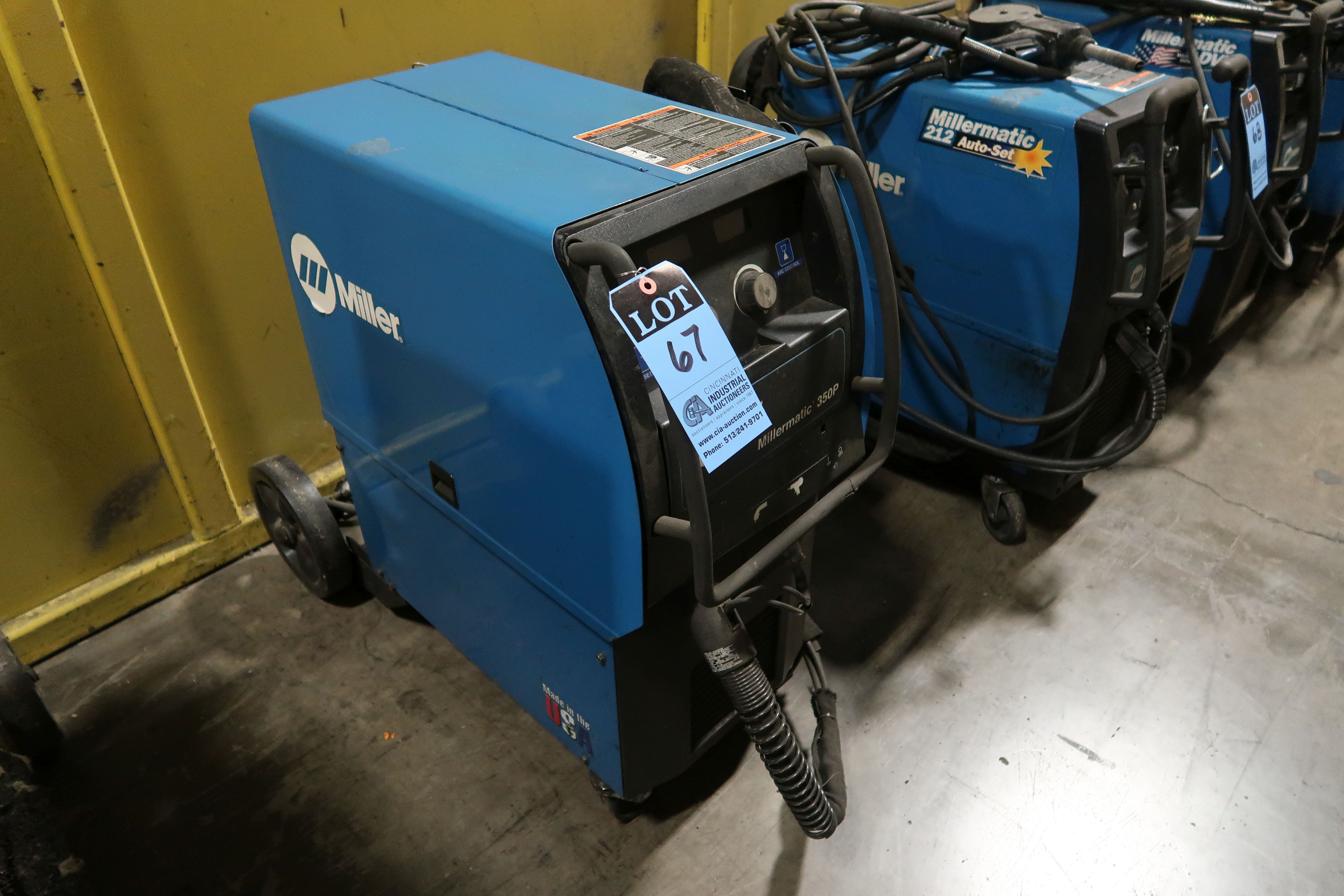 350 AMP MILLER MILLERMATIC 350P MIG WELDER
