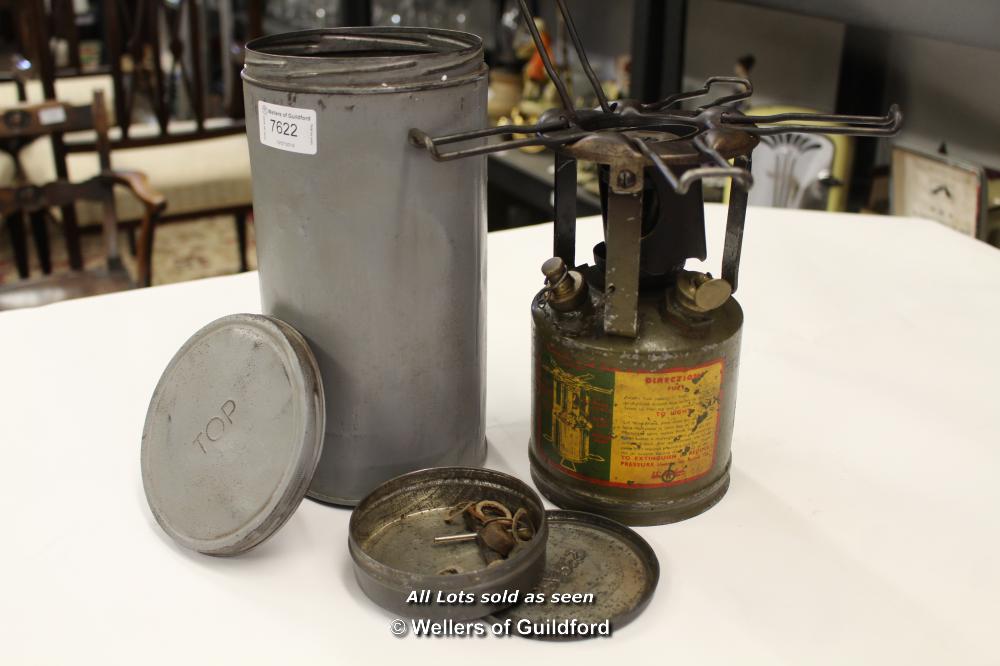 *VINTAGE HURLOCK BRITISH ARMY WW2 BURMOS PRIMUS PARAFFIN COOKING STOVE ...