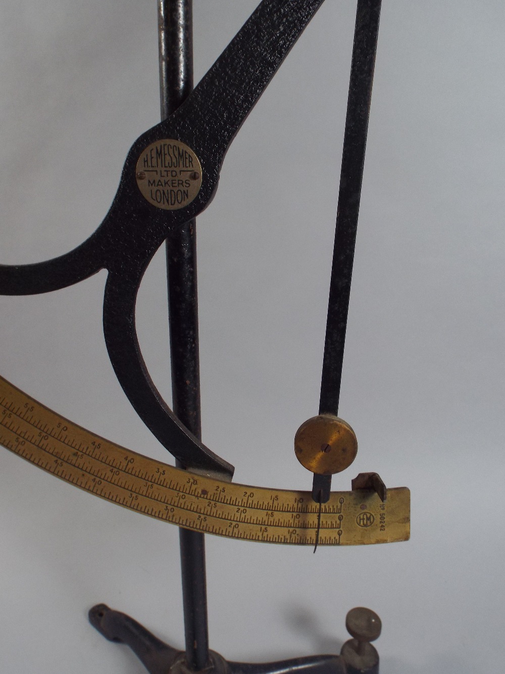 A Set of Paper Weighing Scales by HE Messmer, London.