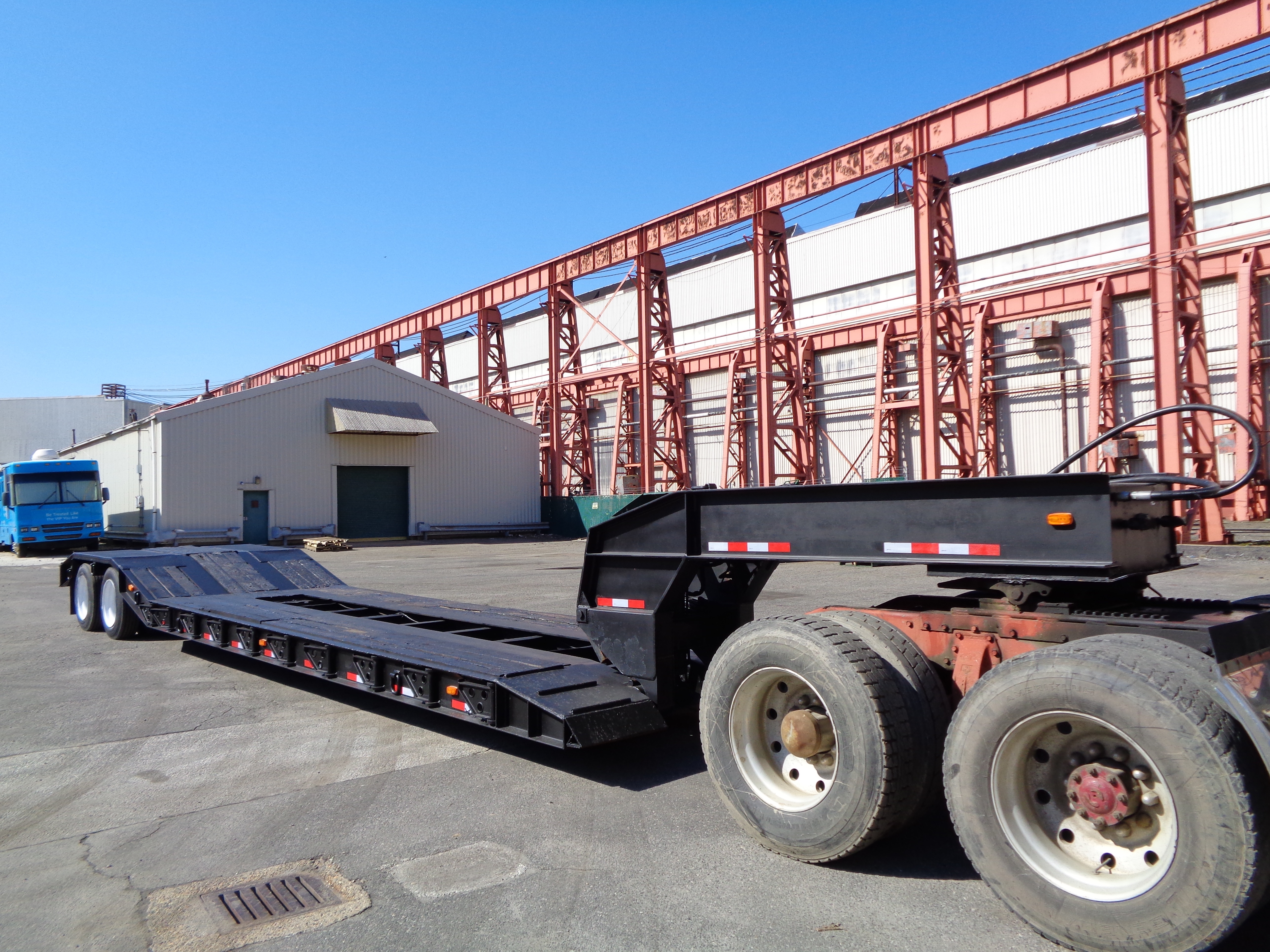 Rogers 35 Ton 48ft Detach Lowboy RGN Equipment Flatbed Step Deck ...