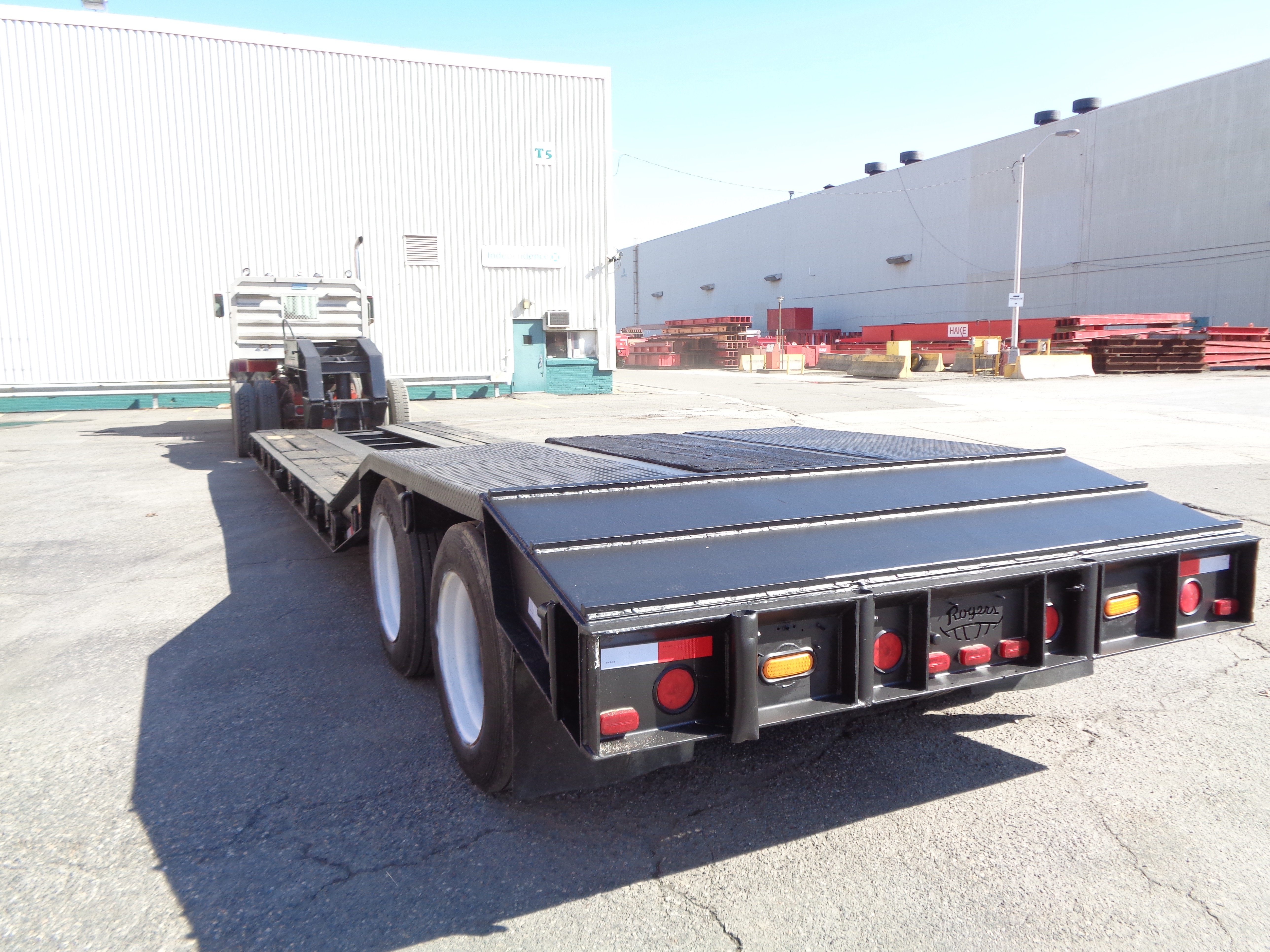 Rogers 35 Ton 48ft Detach Lowboy RGN Equipment Flatbed Step Deck ...