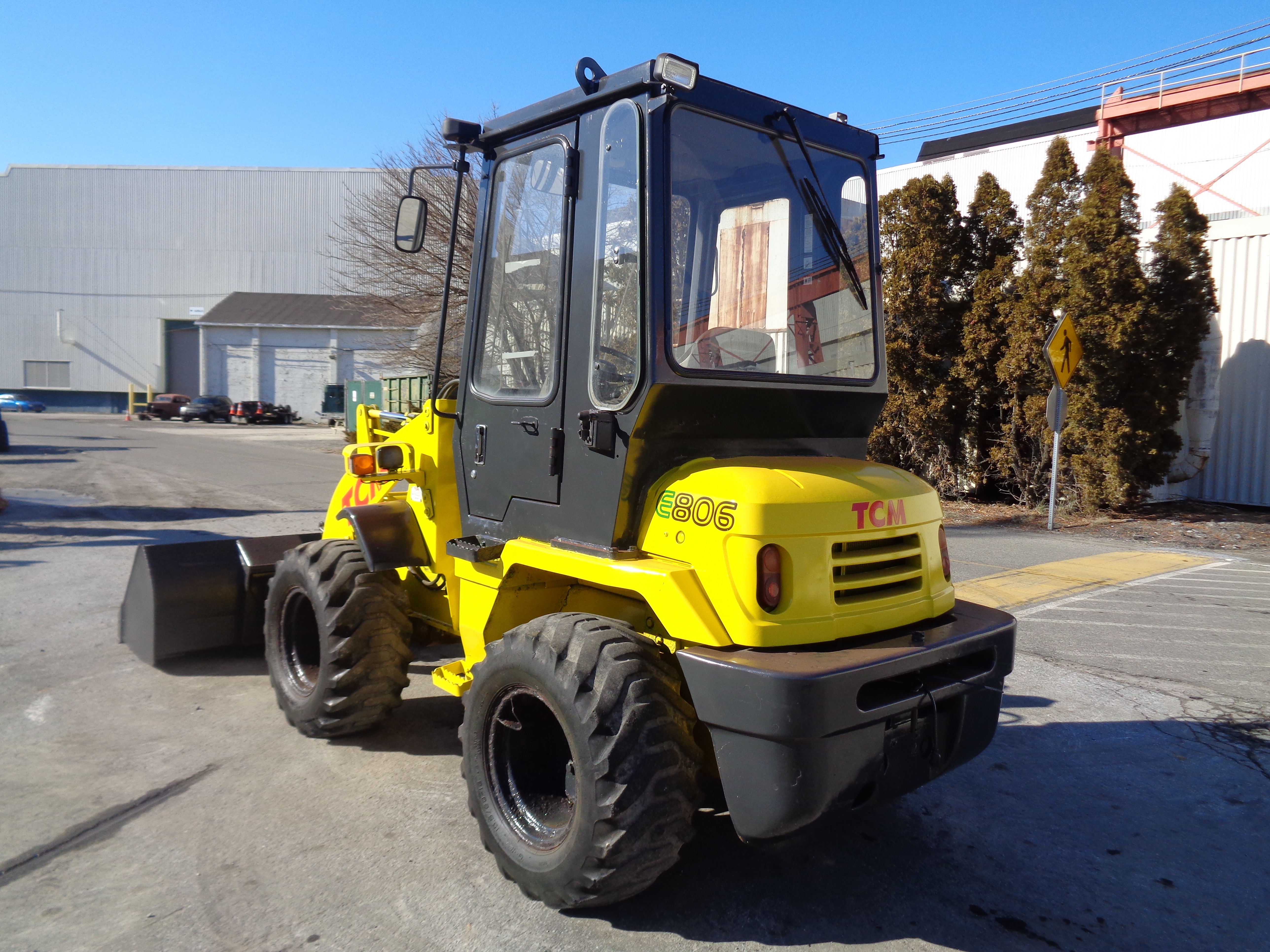 TCM E806-2 Wheel Loader - Enclosed Cab - 4x4 Make: TCM Model: E806-2 ...