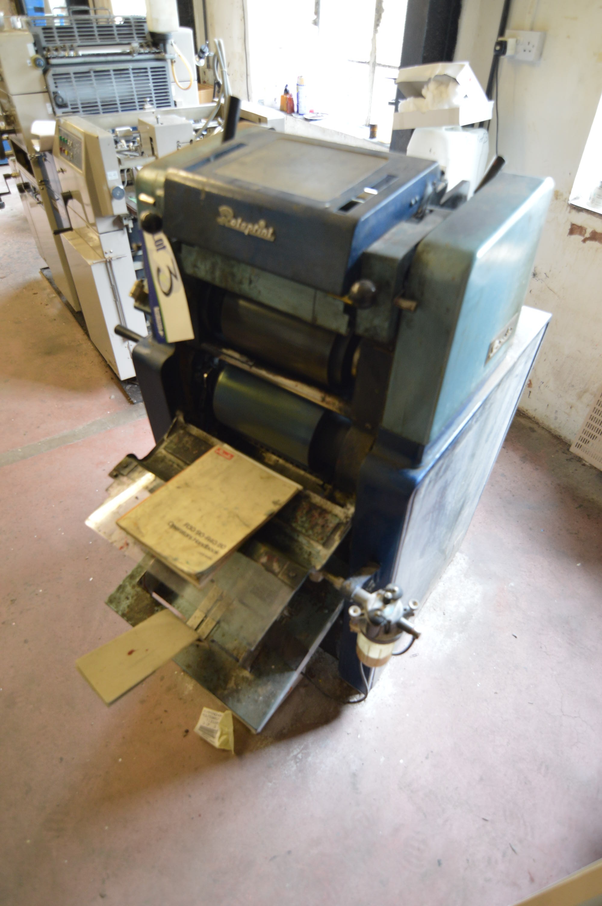 Rotaprint ROTARY OFFSET LITHOGRAPHIC PRINTING PRESS (understood to be ...