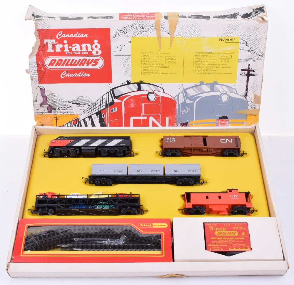 Triang Railways Canadian HO Trains, No HB677 National Diesel Freight ...