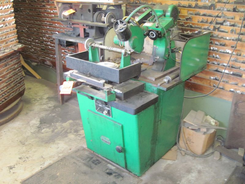 Foley United profile grinder, M/N 75-12, S/N 1000169