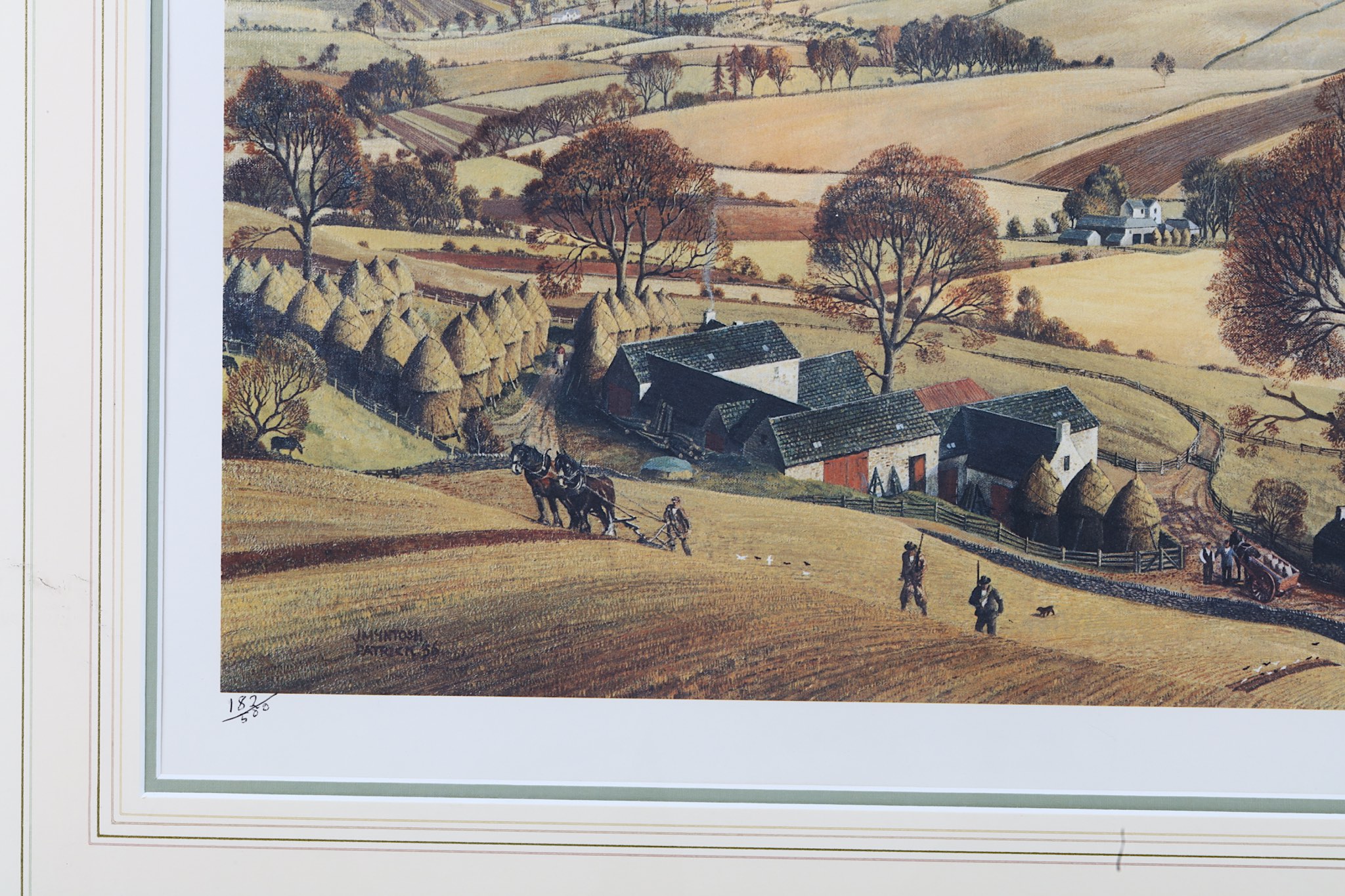 JAMES McINTOSH PATRICK R.S.A. (1907-1988) Autumn Kinnordy pencil signed ...