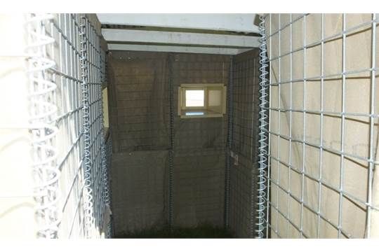 Hesco Bastion Sangar (Guard Post Kit) A ground level Sangar kit for use ...