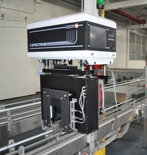 HEUFT model LINEAR Spectrum TX bottle inspector, Delta K rejection ...