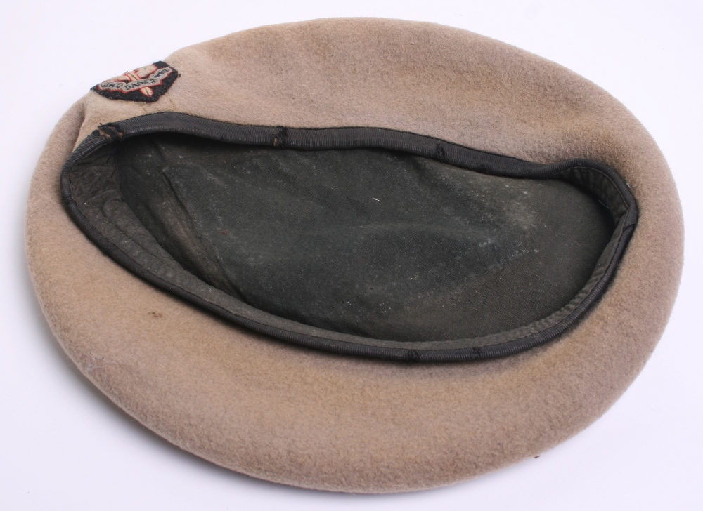 Early Post War Special Air Service (SAS) Beret complete with original ...