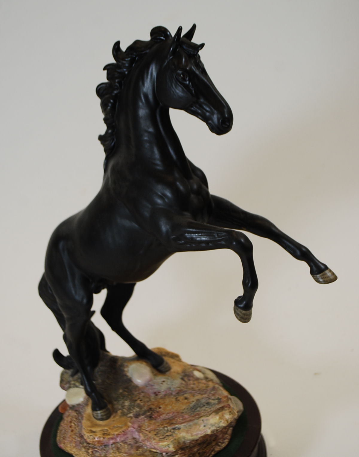 CANCARA THE BLACK HORSE : Beswick large figurine of Cancara the Black ...