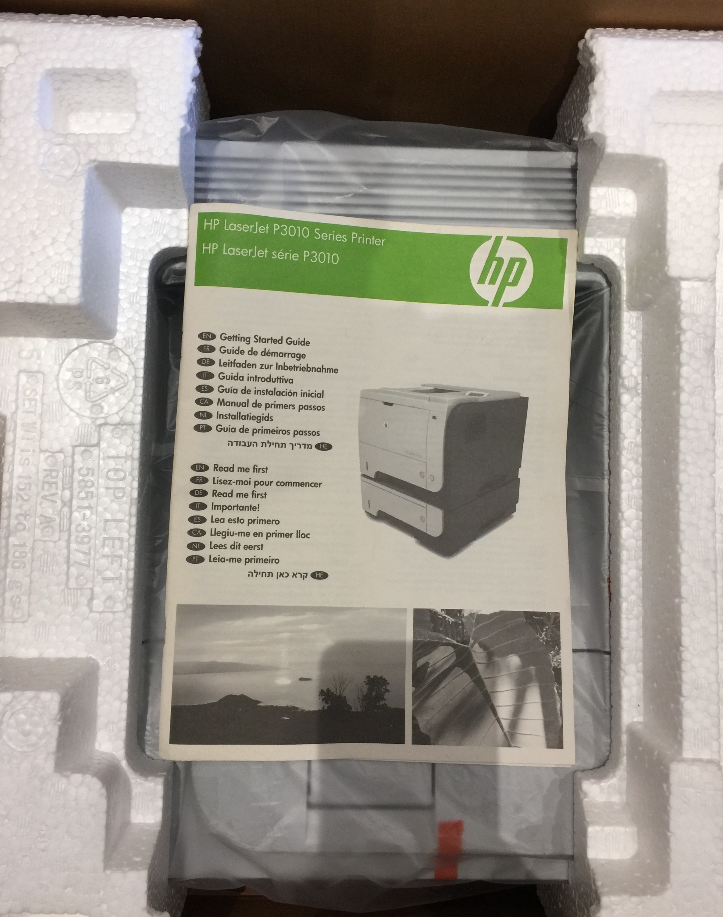 HP LASERJET P3010 SERIES PRINTER