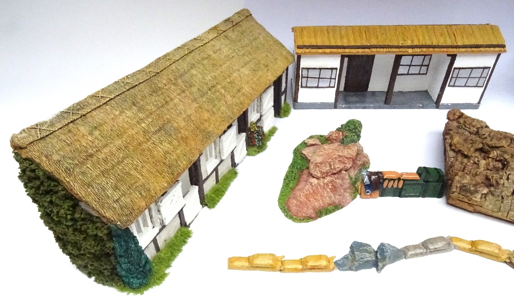 1/32 scale buildings from Africa, India and Wild West by Trophy and ...
