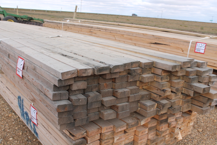 2x4x20 lumber, 96 pieces