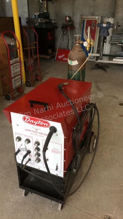 A: Dayton model 3Z914 wire feed MIG welder